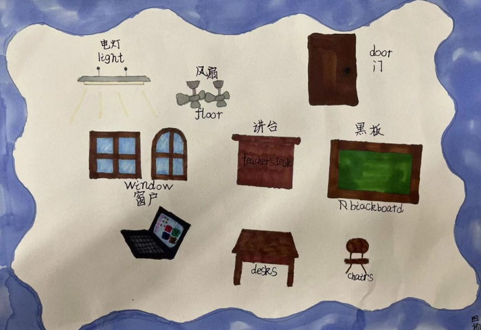 my classroom英语手抄报（精选10张）